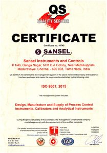 Certificates - sansel