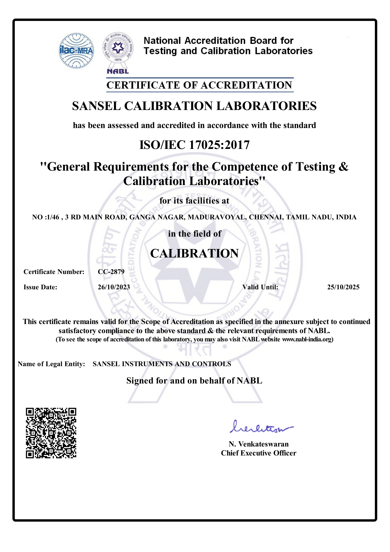 Certificates - sansel
