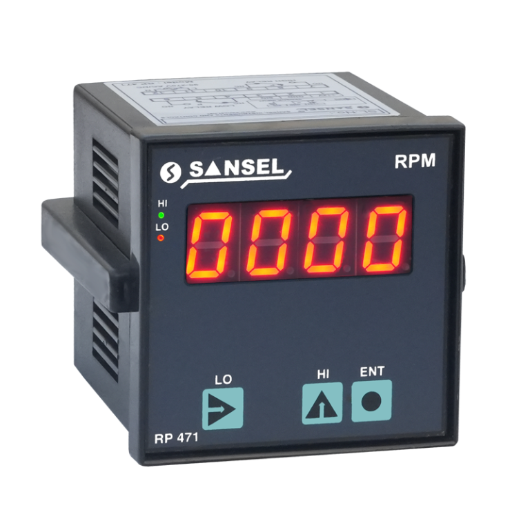 Industrial RPM Controller for Rotational Speed Measurement - sansel