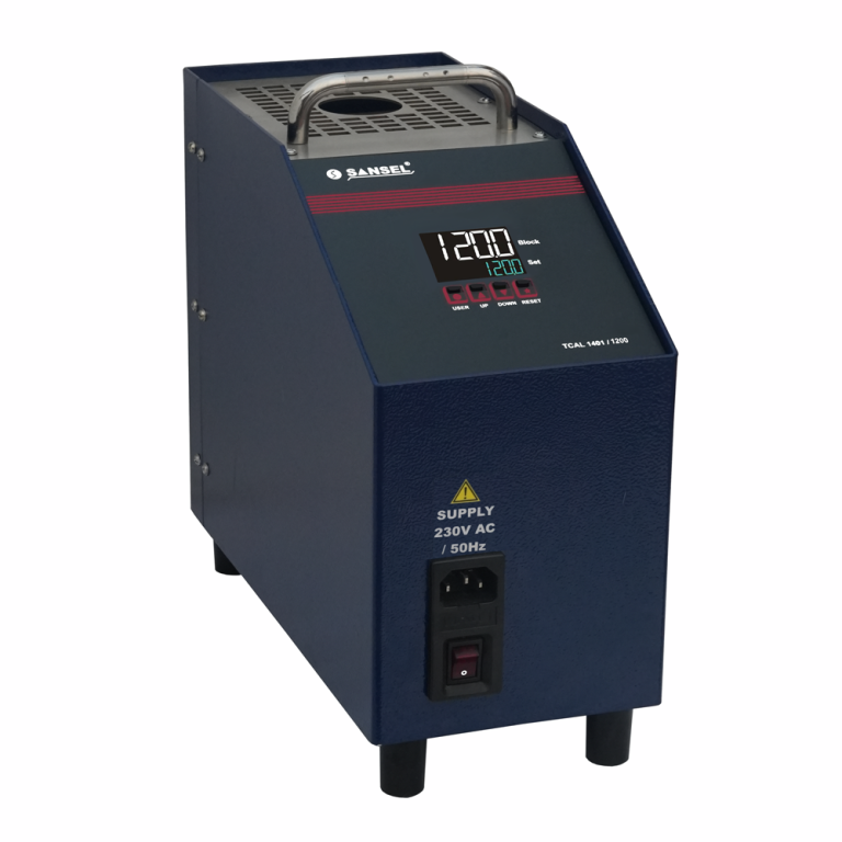 High Temperature Dry Block Calibrator for Industrial Applications - sansel