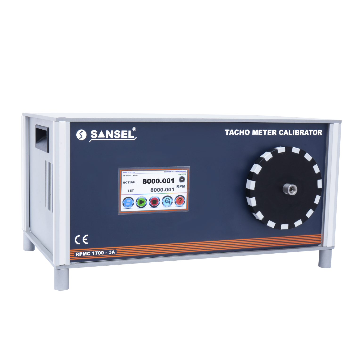 Tachometer Calibration System for Rotational Measurement - sansel
