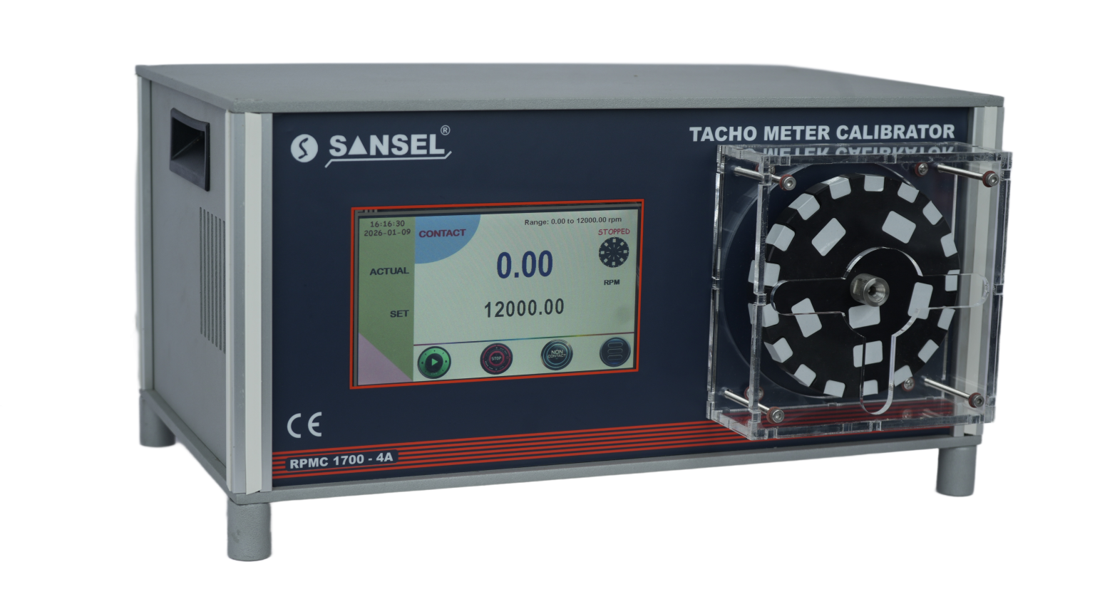 Precision Tachometer Calibration System - sansel