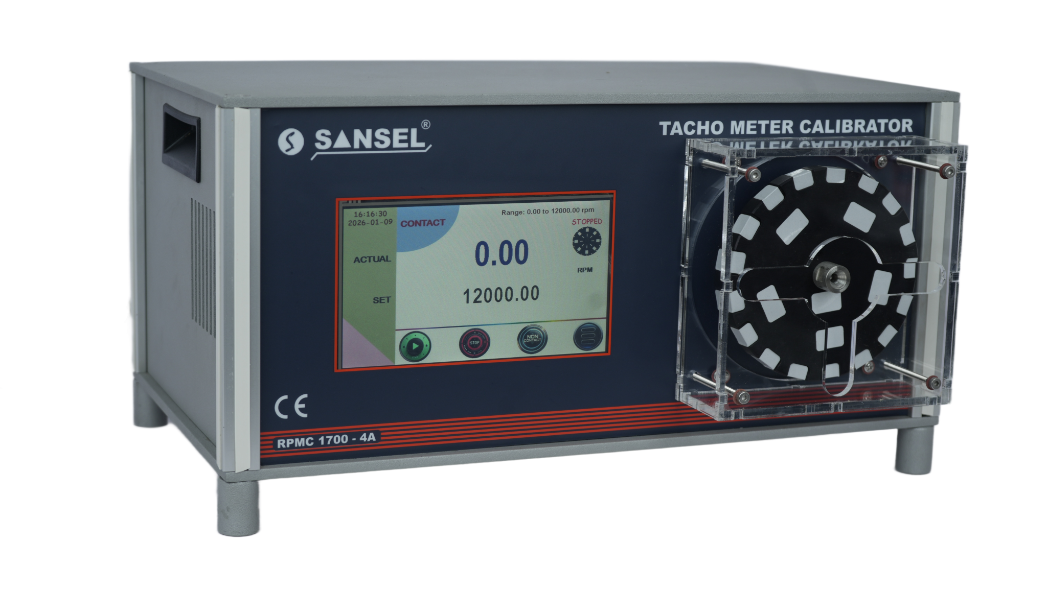 Precision Tachometer Calibration System - sansel